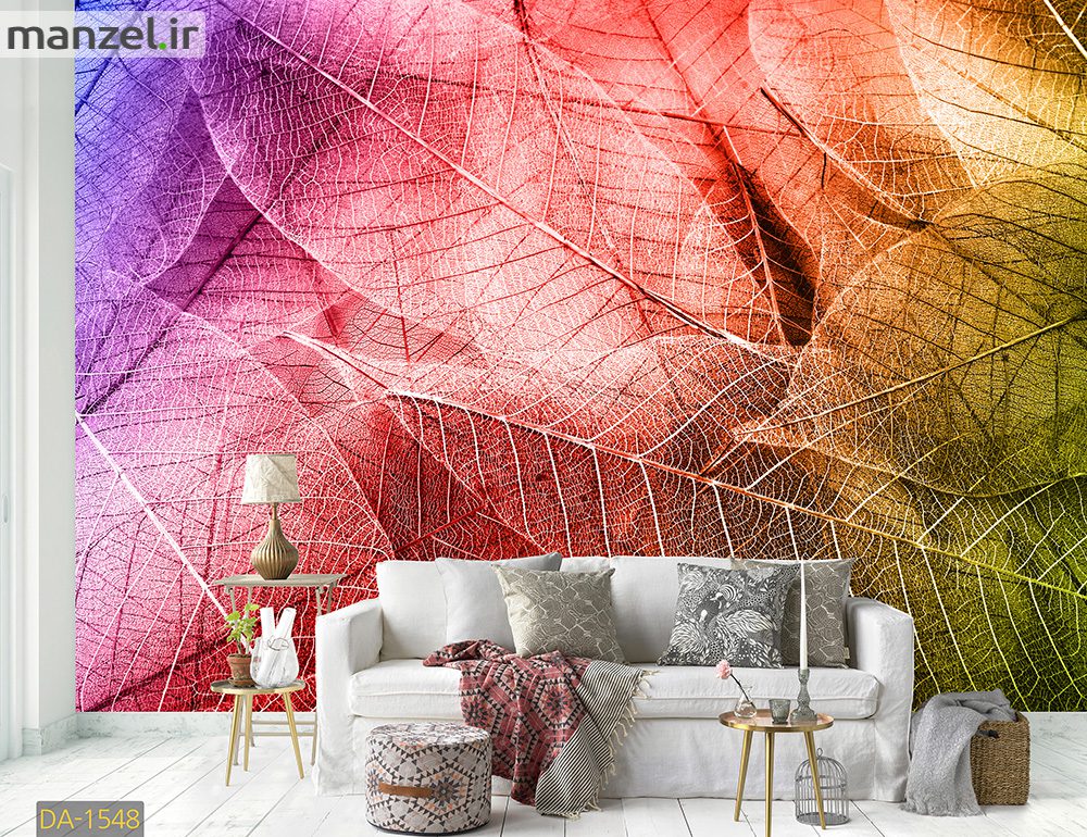 پوستر دیواری هنری برگ DA-1548 - خرید با بهترین قیمت - فروشگاه منزل