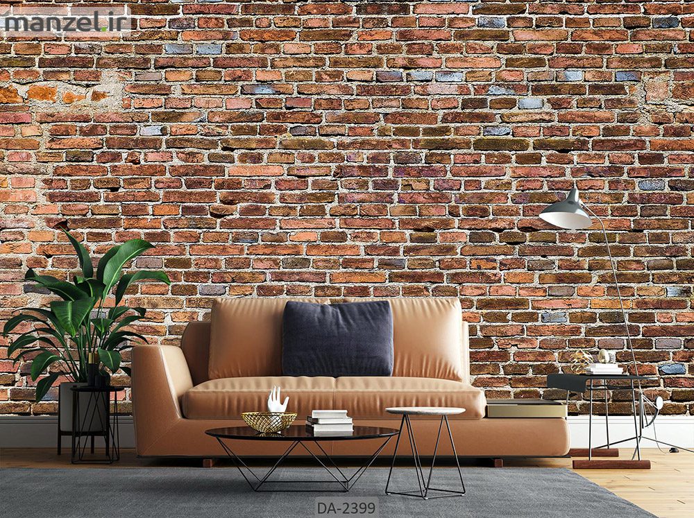 کاغذ دیواری طرح آجر DA-2399 - خرید با بهترین قیمت - فروشگاه منزل