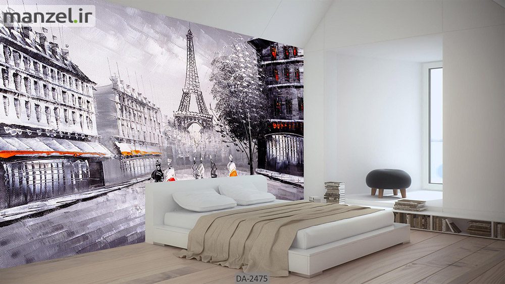 پوستر دیواری طرح برج ایفل DA-2475 - خرید با بهترین قیمت - فروشگاه منزل