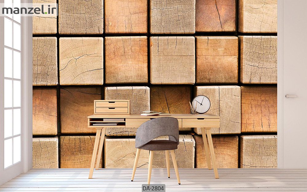 پوستر دیواری طرح چوب DA-2804 - خرید با بهترین قیمت - فروشگاه اینترنتی منزل