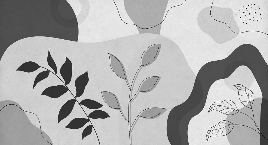 پوستر دیواری مدرن طرح برگ M12110440 - خرید با بهترین قیمت - فروشگاه ...