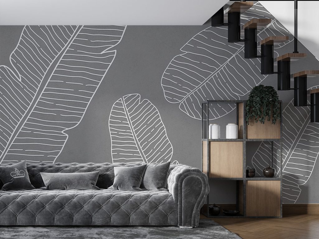 پوستر دیواری طرح برگ M12110540 - خرید با بهترین قیمت - فروشگاه اینترنتی ...