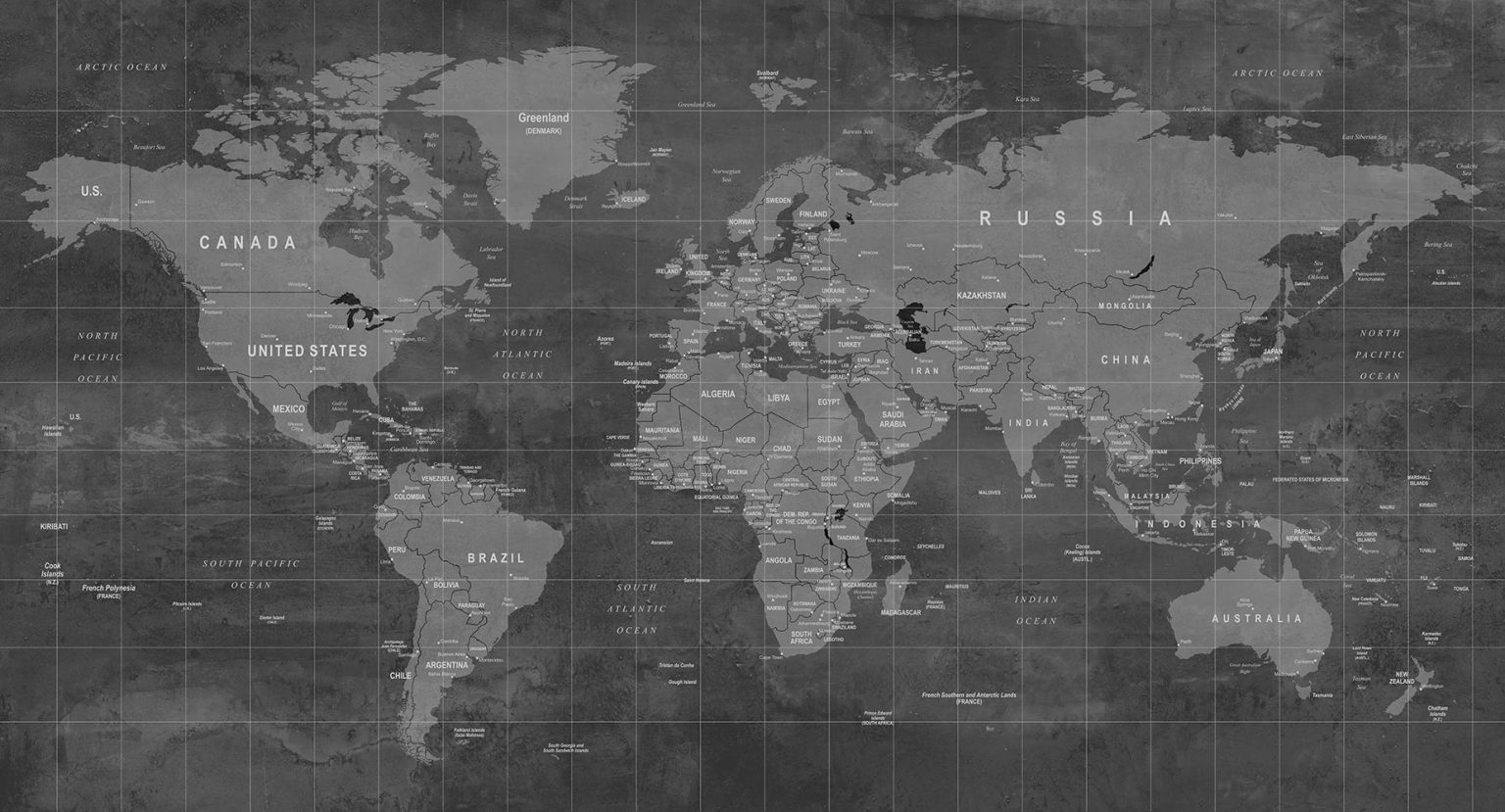 پوستر دیواری نقشه جهان M11023800 - خرید با بهترین قیمت - فروشگاه منزل