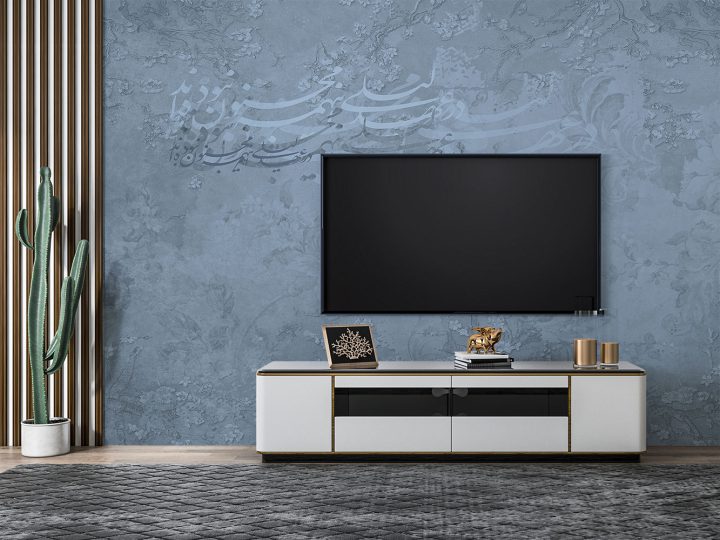 کاغذ دیواری طرح پتینه و شعر M10073720 - خرید با بهترین قیمت - فروشگاه ...